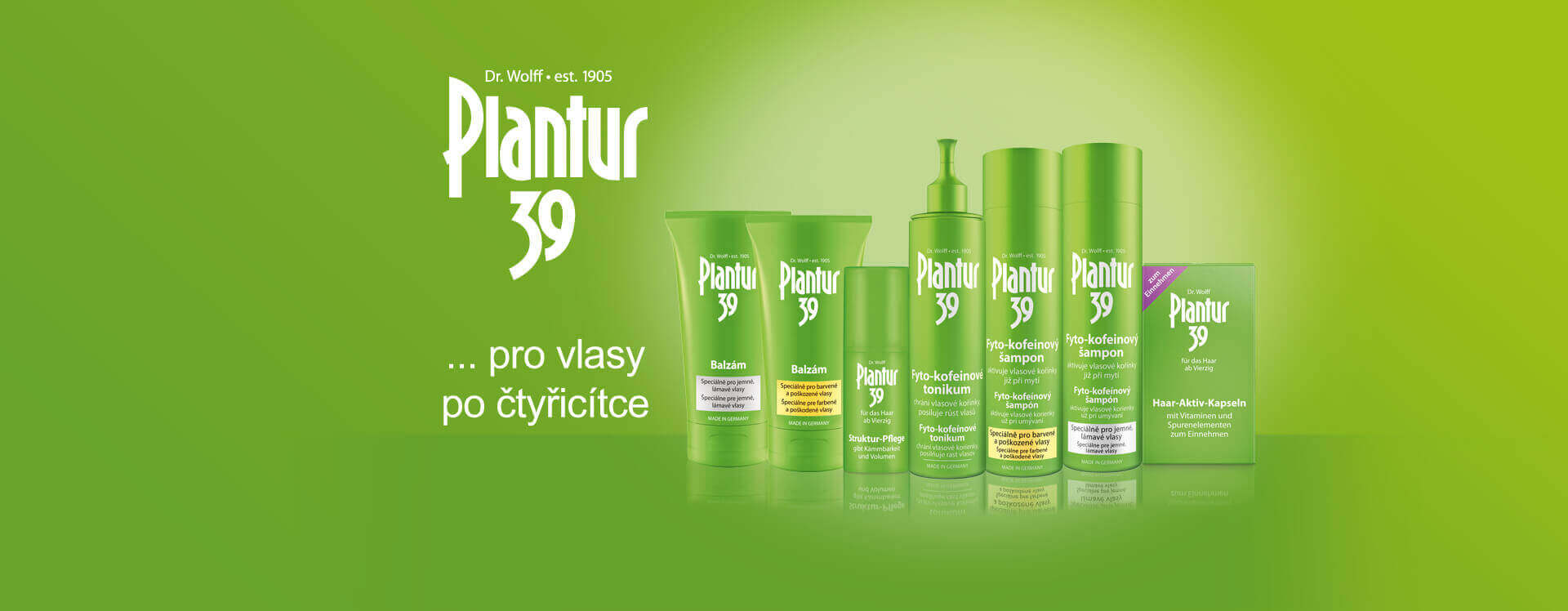 Plantur 39 – Intenzivní kofeinová péče pro vlasy po čtyřicítce