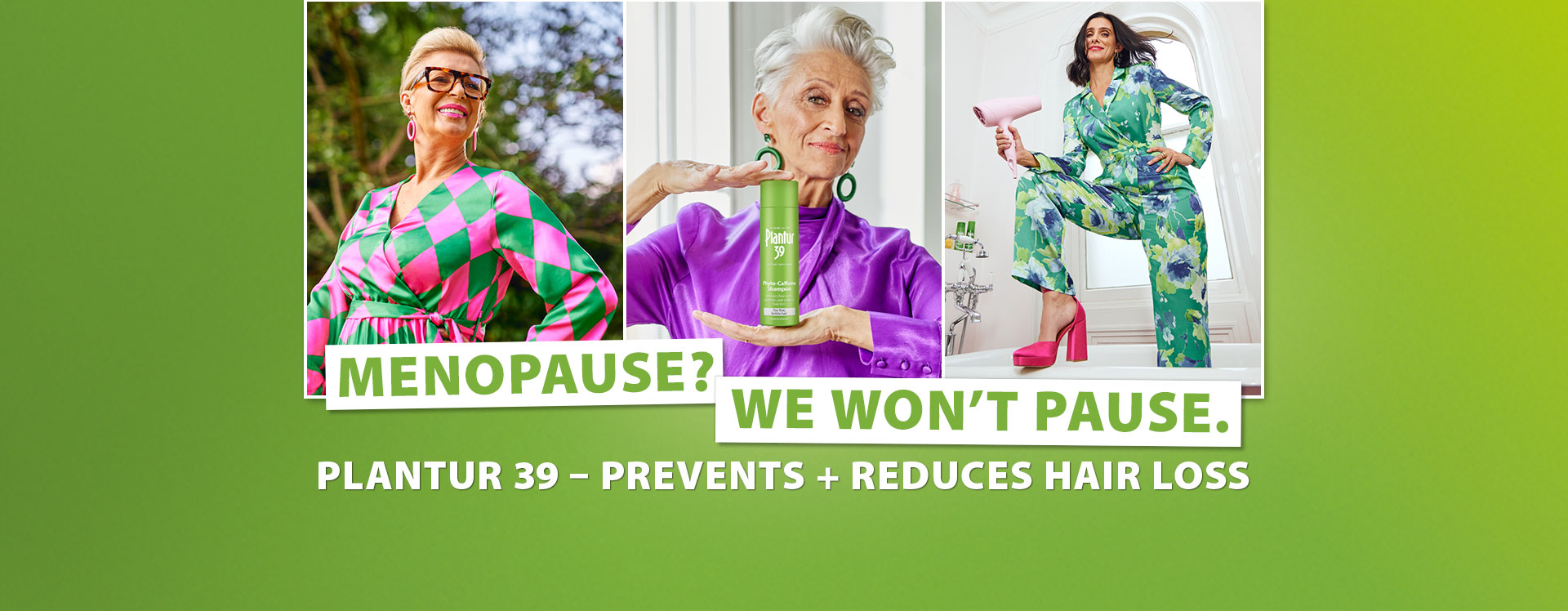 Plantur 39 | To prevent menopausal hair loss in women