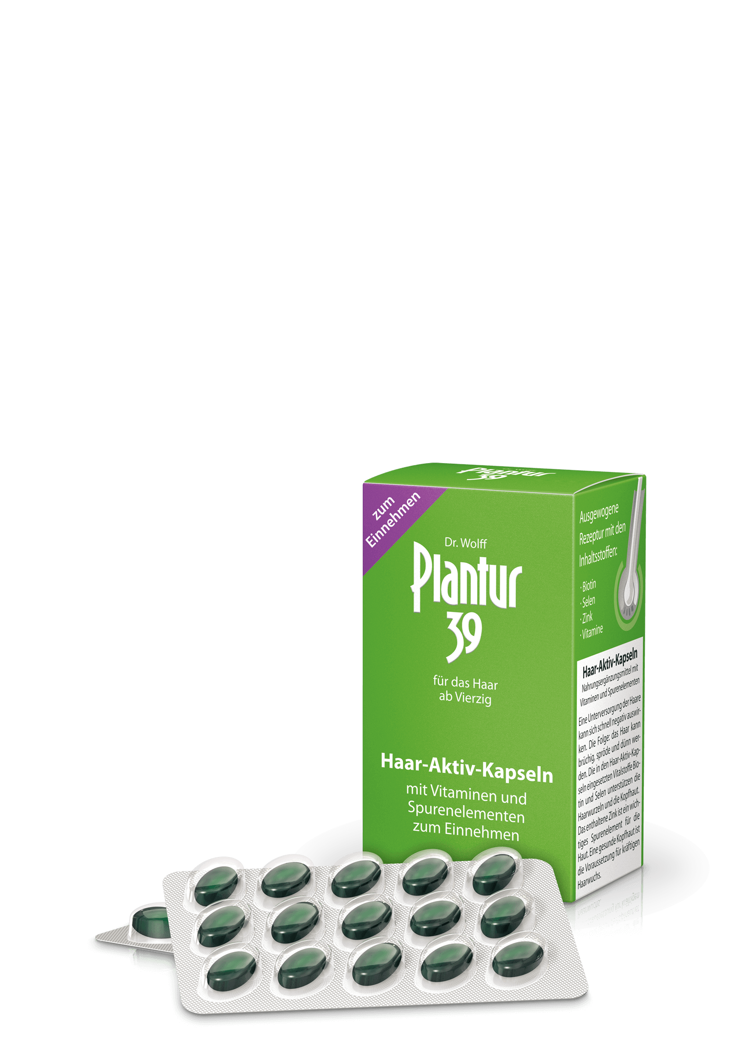 Gélules capillo-actives – Plantur 39